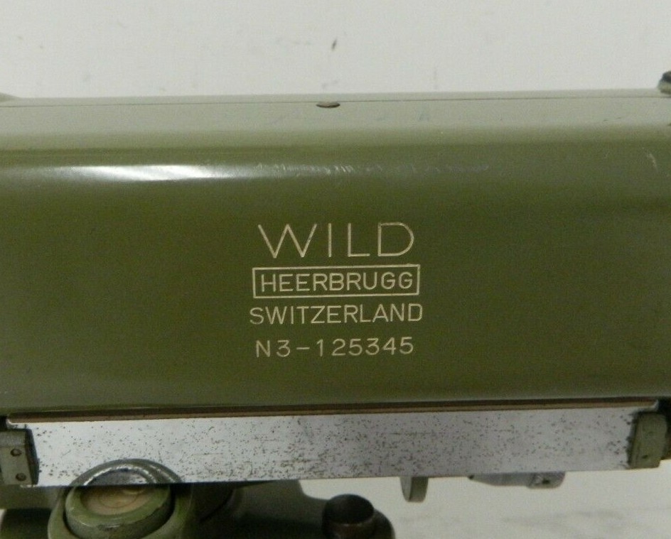 Vintage Wild Heerbrugg Switzerland N3 High Accuracy Precision Surveying ...