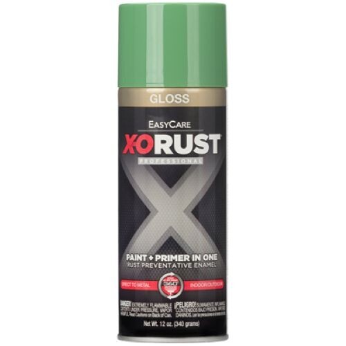 X-O Rust XOP47-AER 12 oz Can of EasyCare Gloss Safety Green Spray Paint ...