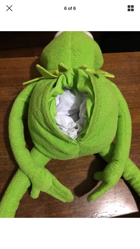 Kermit The Frog Hand Puppet / Relisted | eBay