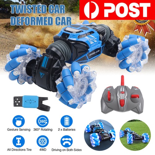 Gesture Sensing RC Stunt Car Remote Control Car with Light & Dance for ...