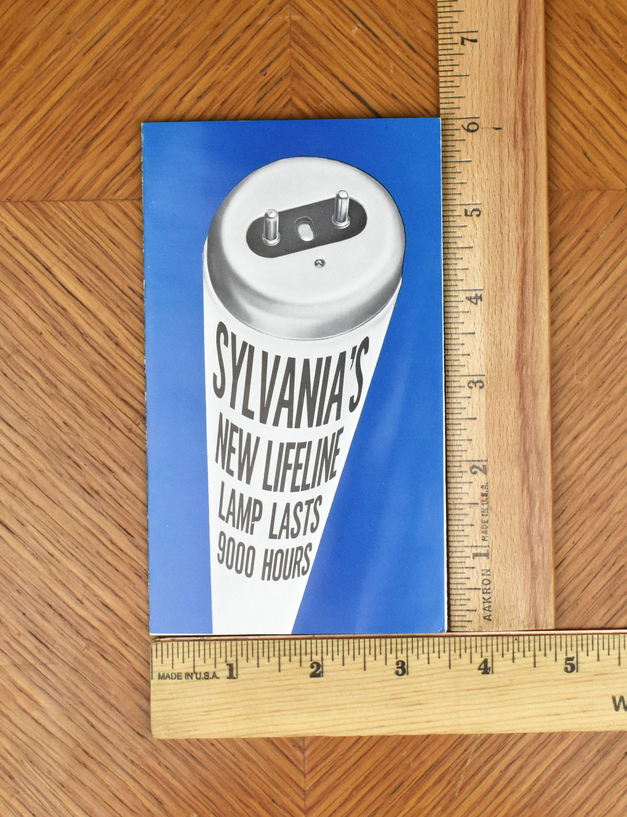 VTG 1960s Paper Ad Ephemera Sylvania Lifeline Fluorescent Lamp Booklet ...