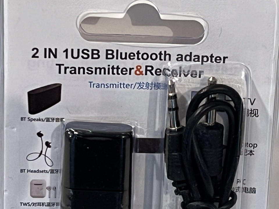 Vikano YET-TR9 2 IN 1 USB Bluetooth 5.0 Adapter Transmitter & Receiver ...