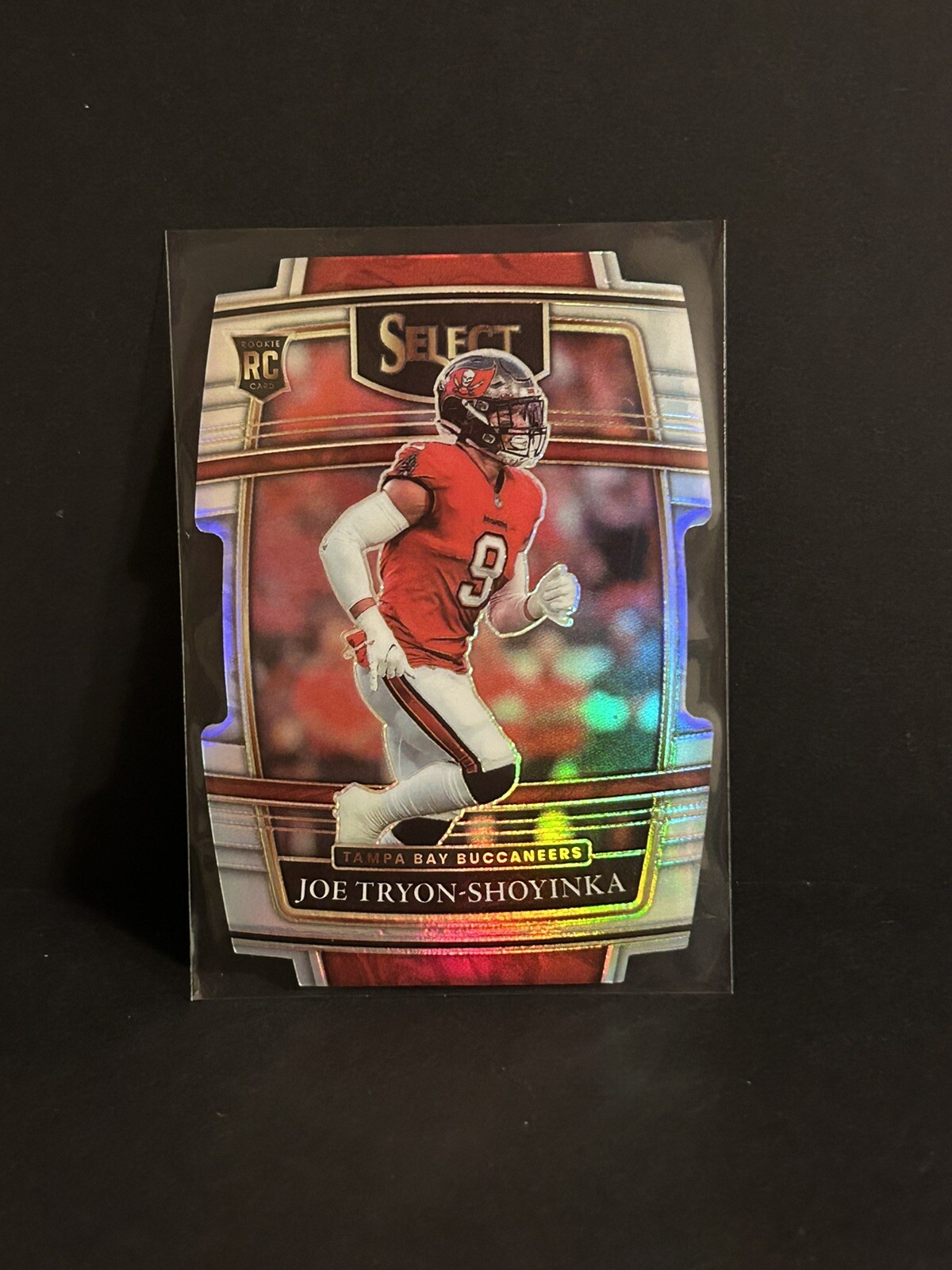 2021 Panini Select Joe Tryon-Shoyinka Silver Prizm Die Cut Rookie Card ...