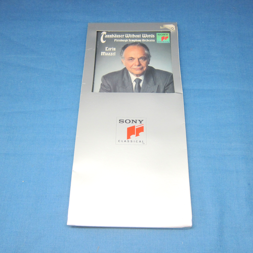 Tannhauser Without Words Wagner Lorin Maazel Sony Classical Longbox CD New | eBay