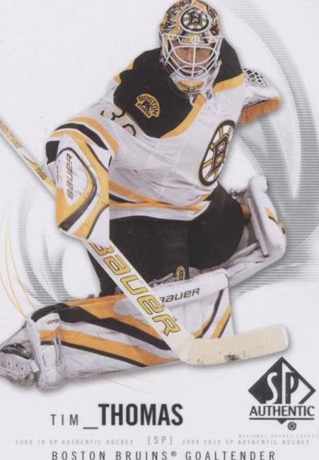 2009-10 SP Authentic - Tim Thomas #51 for sale online | eBay