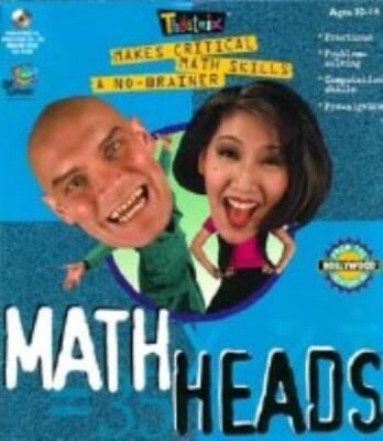 Math Heads by Theatrix PC MAC CD kids mathematics problem solving quiz show game | eBay