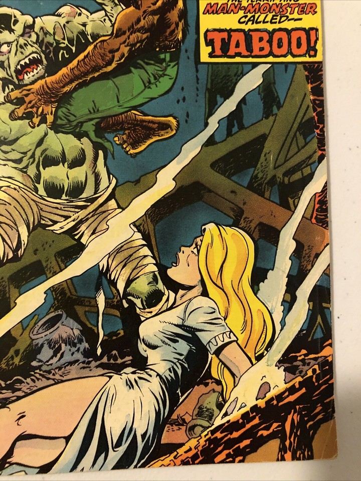 Werewolf by Night #13 1st Appearance Topaz & Taboo Marvel Comics 1974 ...