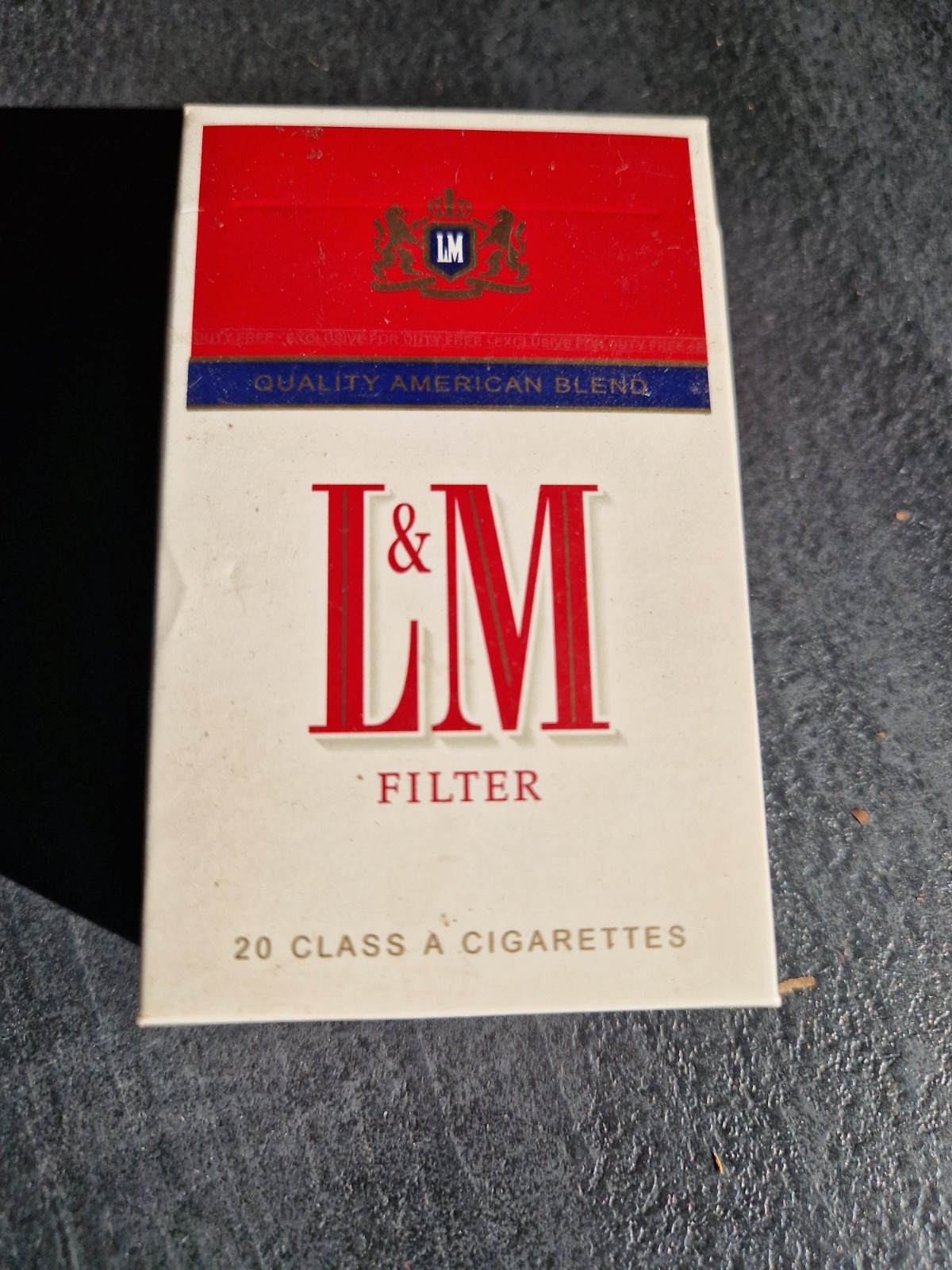 PACCHETTO SIGARETTE VUOTO OLD CIGARETTES PACKET EMPTY- L&M - 4* | eBay