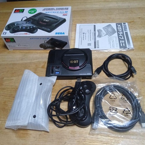 SEGA Mega Drive Mini W Console HAA-2523 16-BIT 2 Controllers HDMI Cable Japan | eBay