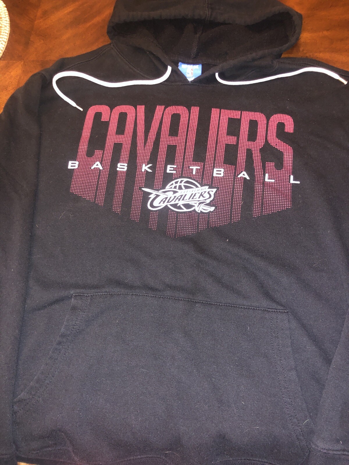 Cleveland Cavaliers Hooded Sweatshirt XL By UNK BLUE LABEL NBA Hoodie ...