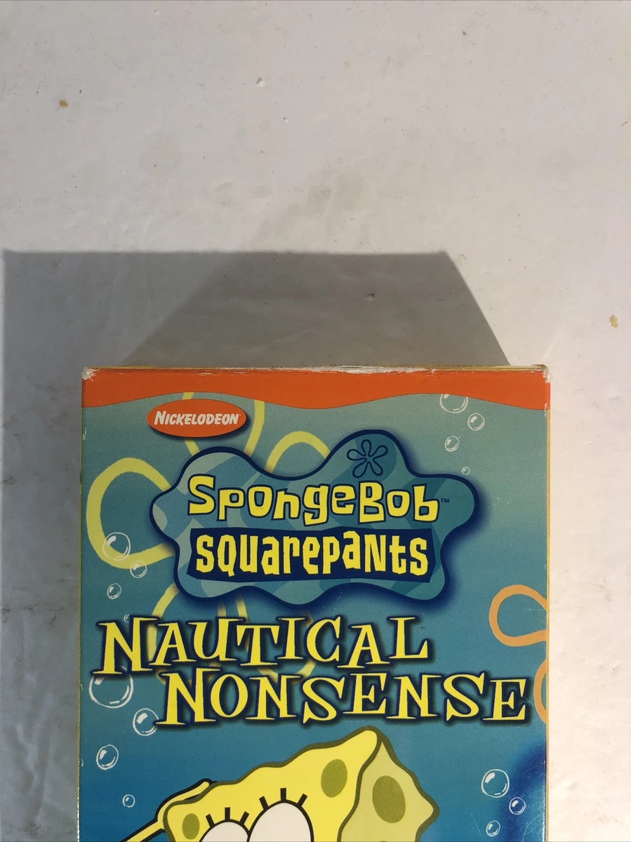 Spongebob Squarepants Nautical Nonsense Vhs