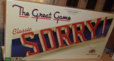 The Great Game Classic SORRY! Board Game Parker Brothers (BRAND NEW ...