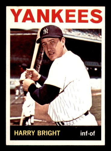 1964 Topps Baseball #259 Harry Bright EX/MT *e1 | eBay