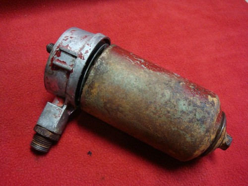 EARLY MGB Original Oil Filter Assembly canister | eBay