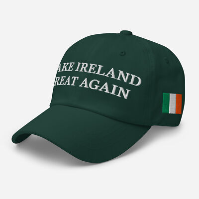 Make Ireland Great Again Hat, Conor McGregor Presidential Embroidered ...