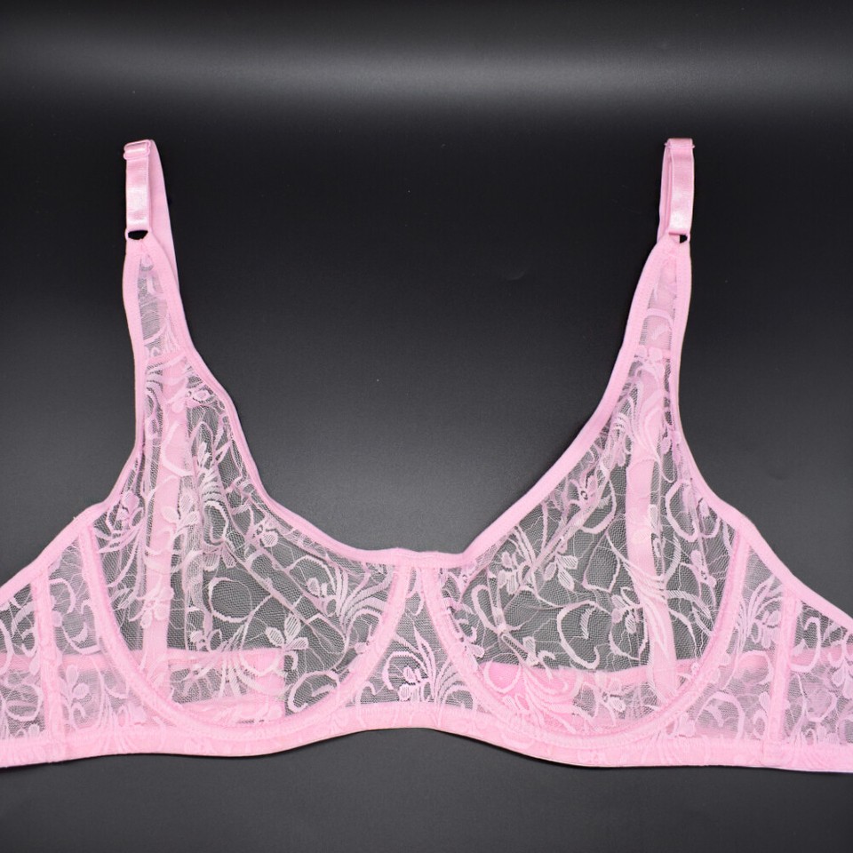 Large Band Bra 32-58 AABCDDE Women Bras Lace Brassiere Unlined Unpadded ...