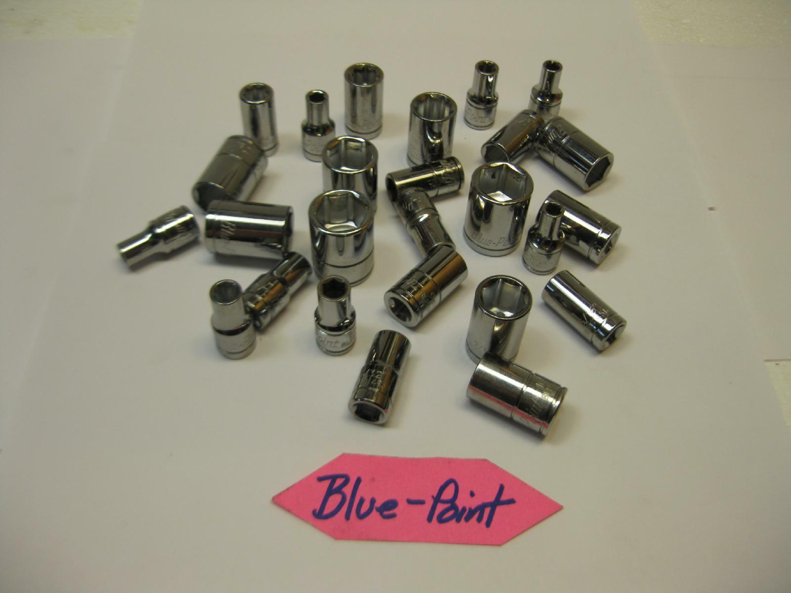 Blue Point tools 1/4 drive SAE and Metric Sockets. Sold Each. Nice! | eBay
