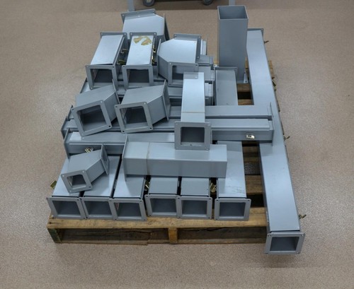 Hoffman Lot of 24 Cable Trays, WireWay, Enclosures, Steel, Cable ...