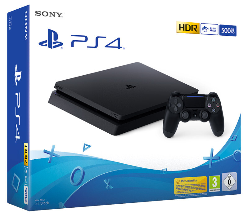 Sony PlayStation 4 Slim 500GB Console - Black for sale online | eBay