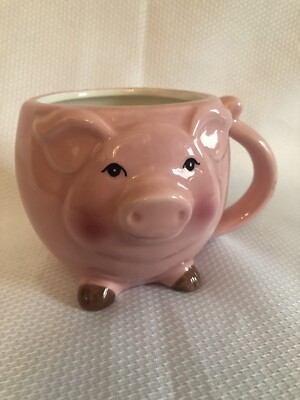 Ceramic Pig Coffee Mug excellent Condition Made in China | eBay