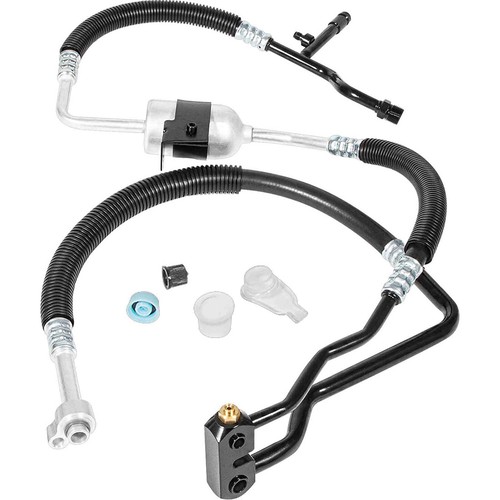 56207 A/C Suction and Liquid Line Hose Assembly Manifold For Ford F150 ...