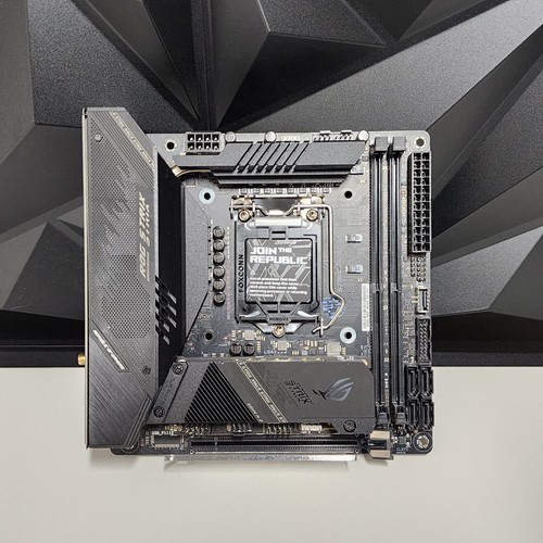 UPDATED BIOS ASUS ROG STRIX Z590-I GAMING WIFI 6E LGA1200 DDR4 M-ITX ...