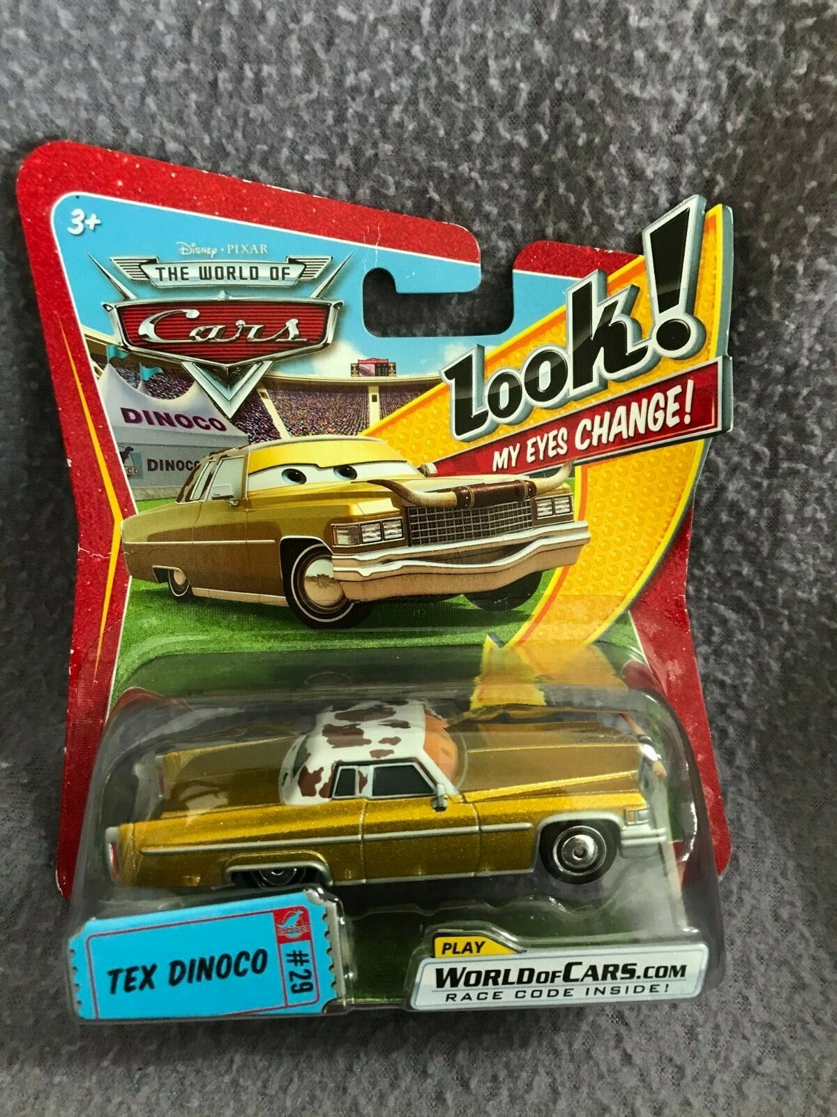 Tex Dinoco with lenticular eyes Unopened package Excellent Condition | eBay