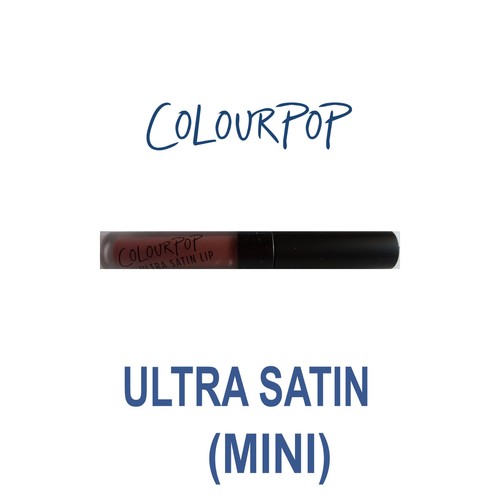 MINI SIZE - ColourPop Ultra Satin Liquid Lipstick - TOOLIPS - dark plum ...
