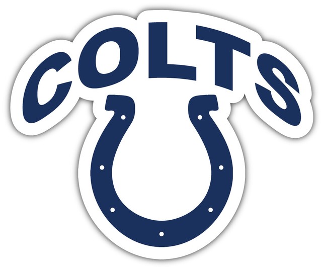 Indianapolis Colts NFL Sport Car Bumper Sticker Decal "SIZES'' | eBay