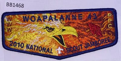 Boy Scout OA Flap Woapalanne Lodge 43 2010 National Jamboree | eBay