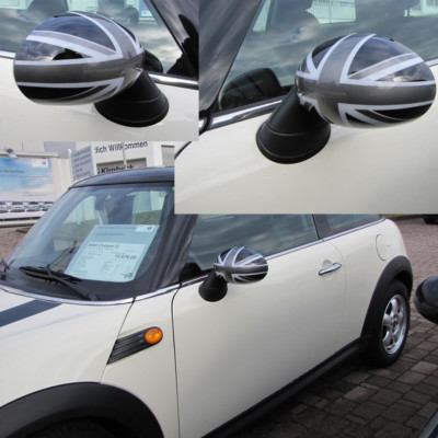 SPIEGELKAPPEN UNION JACK für MINI ONE COOPER R55 CLUBMAN R56 R57 R58 ...