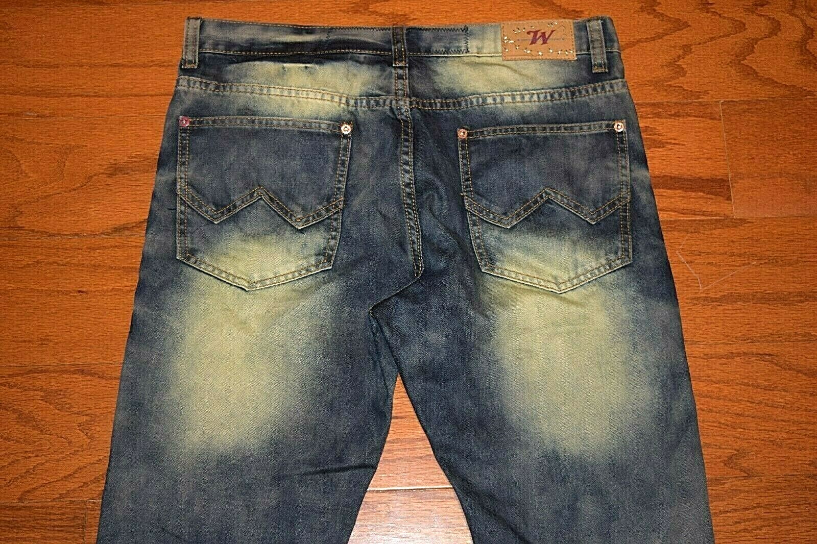 WINCHESTER ~ SLIM Fit Straight Leg Premium Blue Jeans - Men size 34 x ...