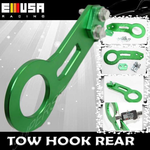 Green BILLET RACING REAR TOW HOOK for TC XA XB XD Si EP3 RSX CIVIC EG ...