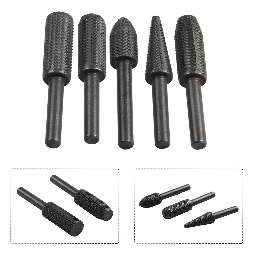 Rotary Rasp File 5Pcs Set Tools Part Power Tools Rotary Tools Electric ...