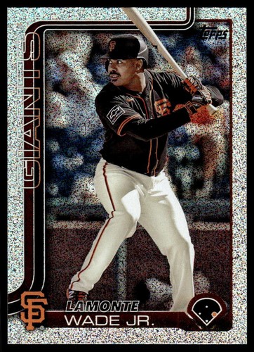 2025 Topps Series 1 219 Lamonte Wade Jr. Sand Glitter Giants Baseball ...