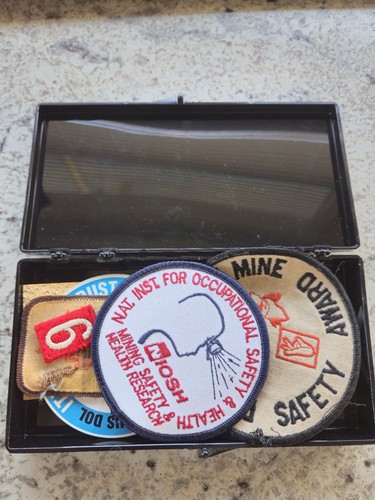 NIOSH Coal Mining Patch ,2 Robinson Run, Union Made Sponge, 2 Stickers ...