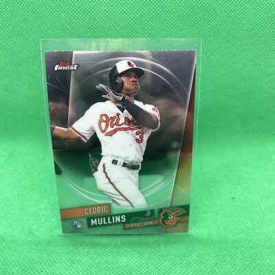 2019 Topps Finest Cedric Mullins RC #73 Baltimore Orioles Rookie | eBay
