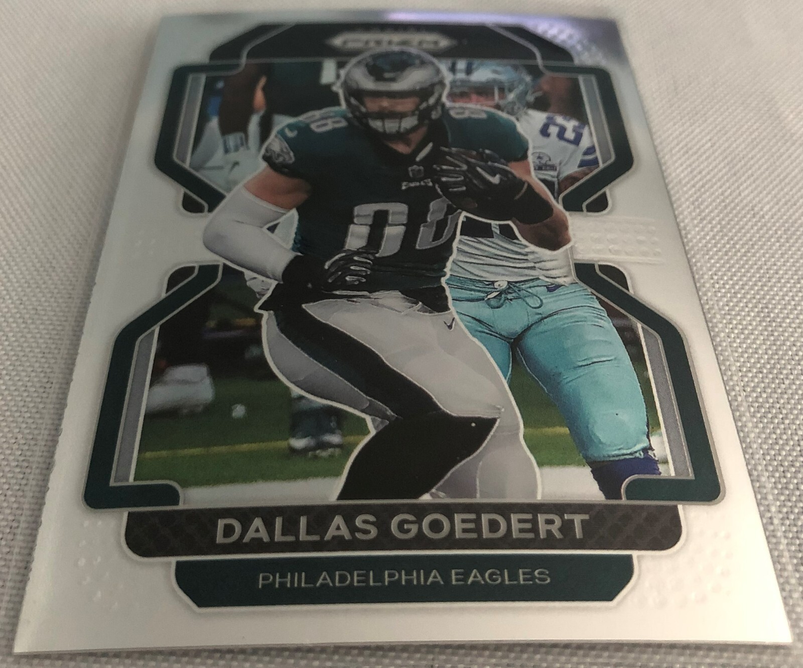 2021 Panini Prizm Football Dallas Goedert Philadelphia Eagles base card ...
