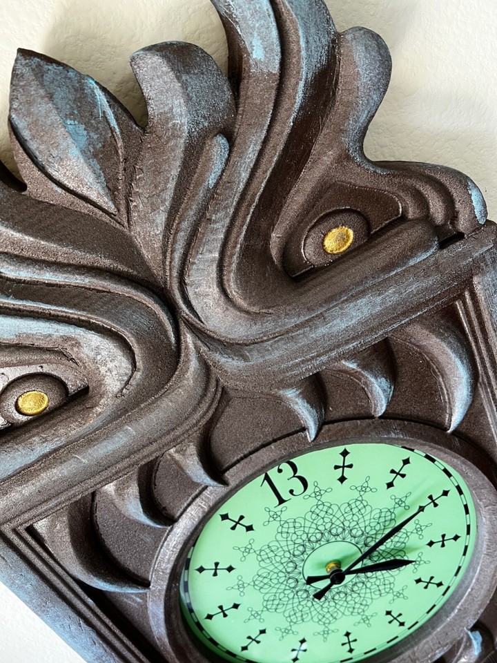 28" Haunted Mansion Wall Clock Disneyland RARE Custom Disneyland ...