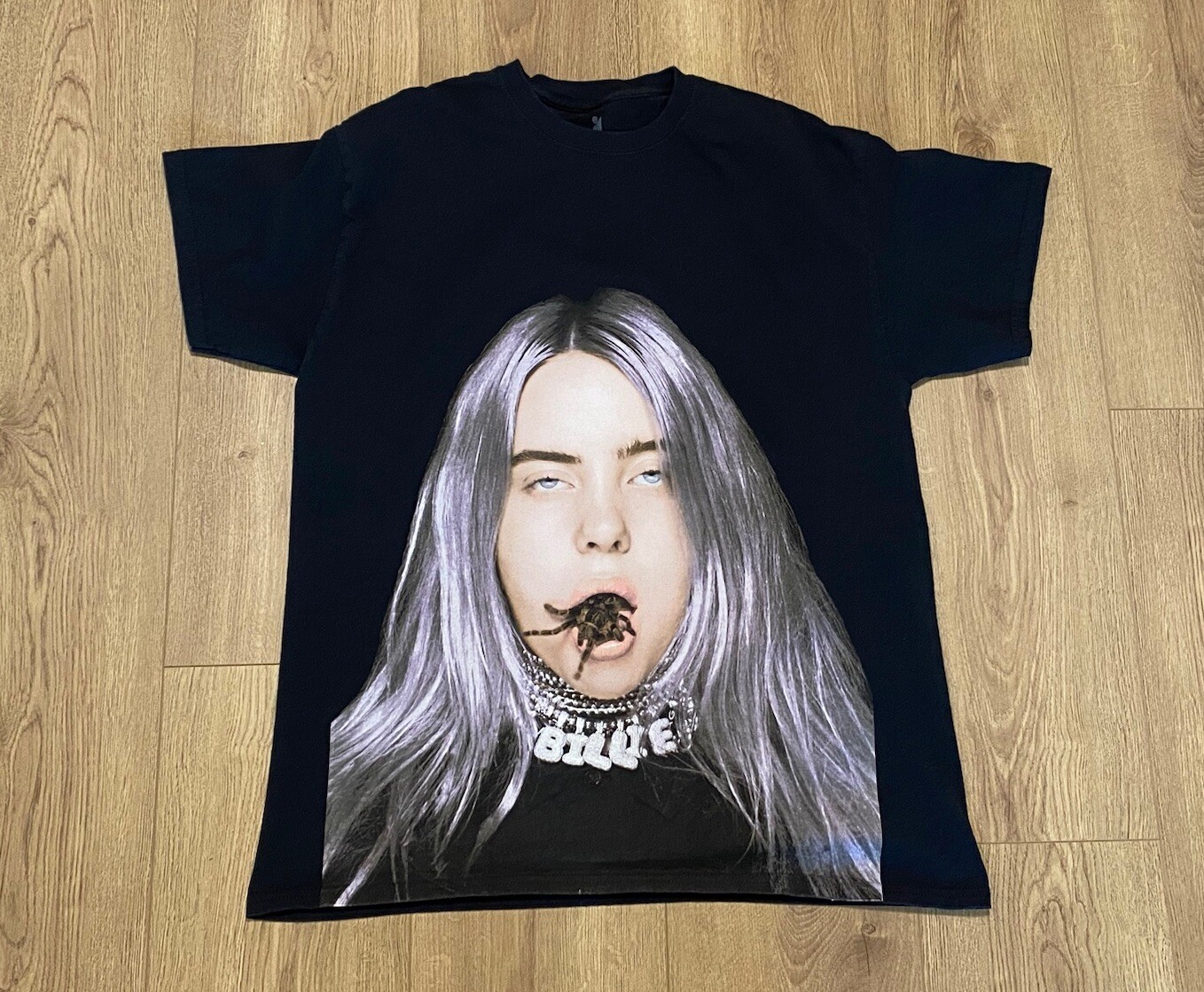 Billie Eilish Tarantula Spider Mouth 2019 Tour T-Shir… - Gem