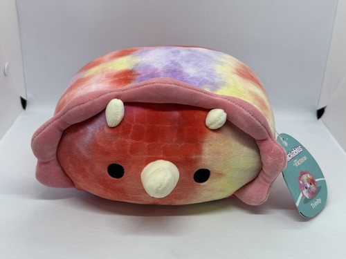 Squishmallow 8 Inch Stackable Plush | Trinity The Triceratops ...