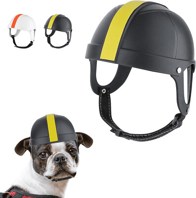 Small Dog Helmet for Outdoor Safety Pet Protective Hat for Football ...
