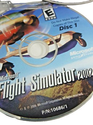 Microsoft Flight Simulator 2002 Professional Edition 3-Discs PC Game Only 805529166769| eBay