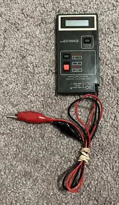 Multimeters - Micronta Digital Multimeter