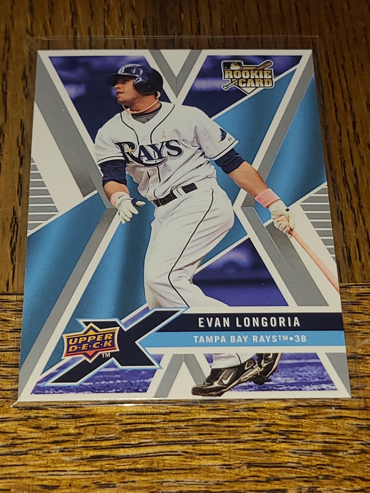 RAYS EVAN LONGORIA 2008 UPPER DECK X #94 ROOKIE CARD RC | eBay