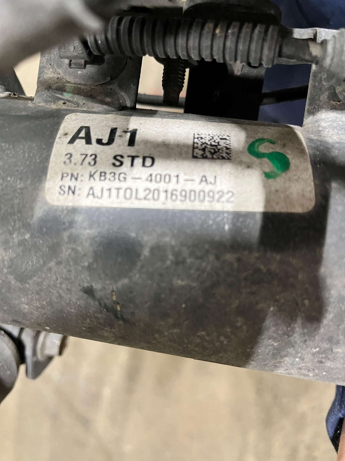 2019-2022 Ford Ranger 3.73 Non-Locking Rear Axle Differential Assy OEM ...