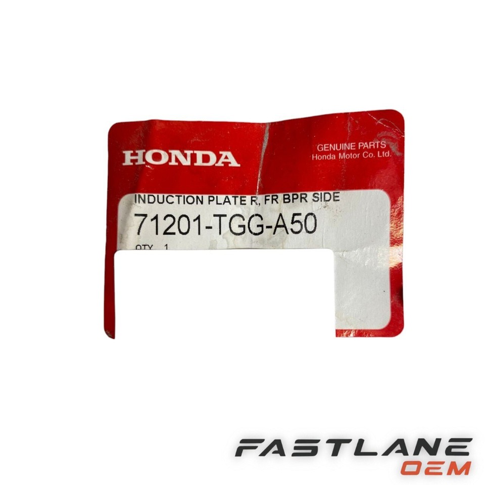 2020-2021 HONDA CIVIC BUMPER PLATE SIDE INDUCTION NEW OEM 71201-TGG-A50 ...