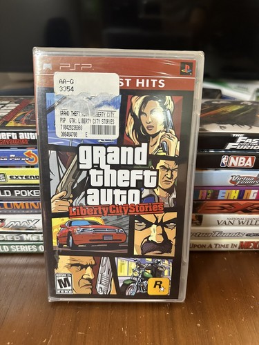 Grand Theft Auto: Liberty City Stories (Sony PSP, 2005) Greatest Hits ...