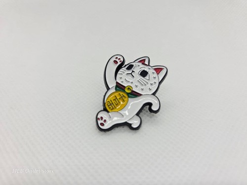 Dandadan Turbo Baba Lucky Cat Pin Badge, Unique Design, Collectible, | eBay