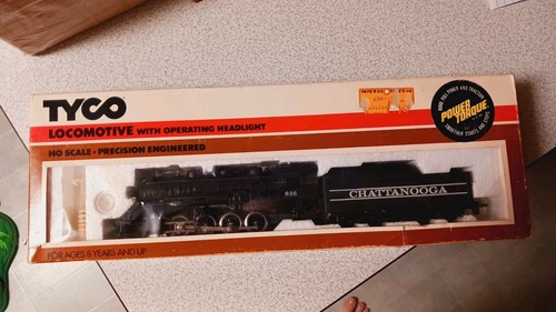 Tyco Chattanooga Choo Choo Train Ho Scale Locomotive 1977 Smoke And ...